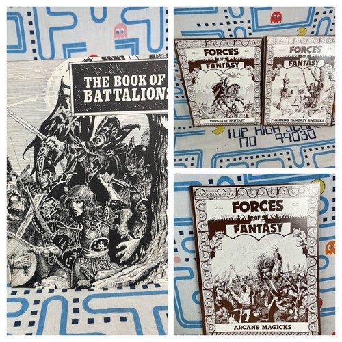 WARHAMMER 1st Edition Forces Of Fantasy 1984 4x Books Only | eBay UK