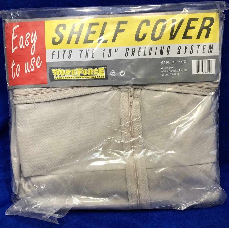 BRAND NEW WORKFORCE ZIP UP COVER FOR 18” DEEP SHELVES SYSTEMS | eBay