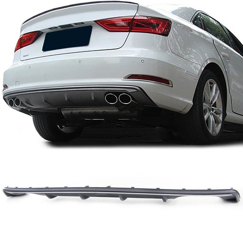 S3 Look Rear Bumper Sport Diffuser for Audi A3 S-Line/ S3 8V 2012 ...