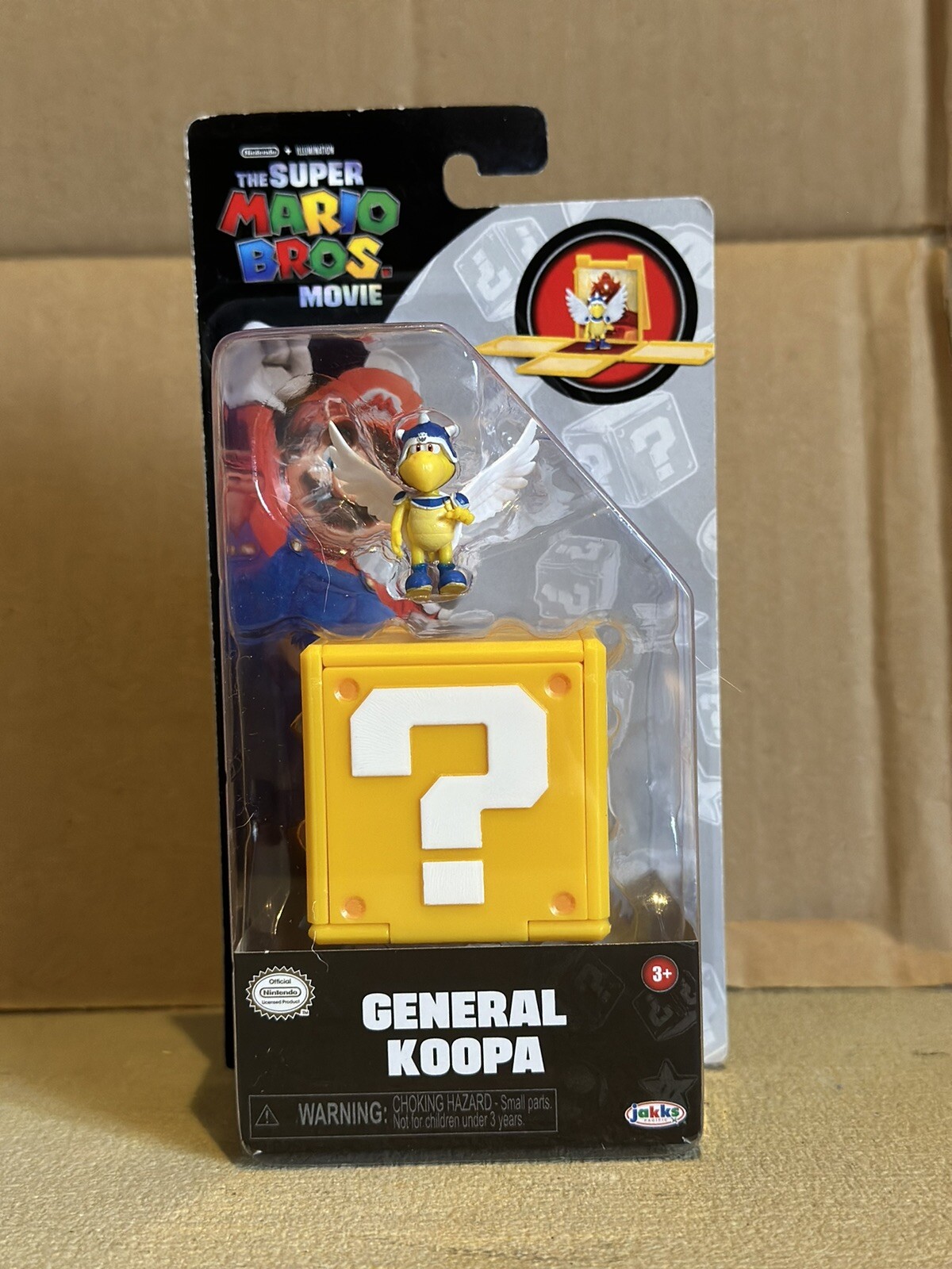 NEW Super Mario Bros. Movie 1” General Koopa Mini Figure w/ Question ...