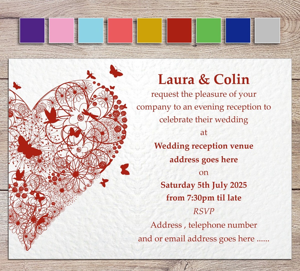 Wedding Invitation Via Email