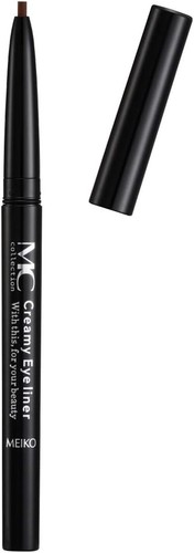 Meiko Cosmetics MC Collection Creamy Eyeliner BR201 Brown 0.24g ...