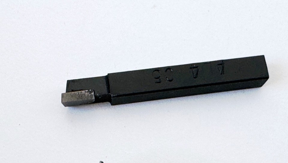 (2) VALENITE AL4 C5 Carbide Tipped 1/4" X 1/4" X 2" HSS Lathe Tool Bit ...
