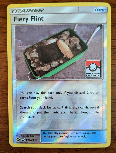 Pokémon TCG Fiery Flint Dragon Majesty 60a/70 Reverse Holo Uncommon for ...