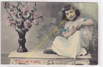 Cartolina Old Cartolina - Bambini - Child - Kinder - Niño Tinted Da ...