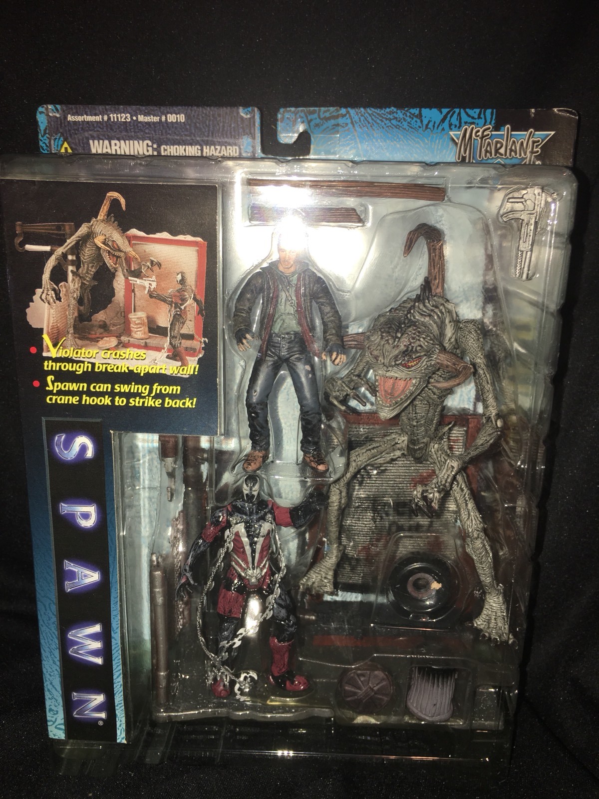 SPAWN McFarlane's Movie Playsets Series 1 Spawn Alley 1997 | eBay