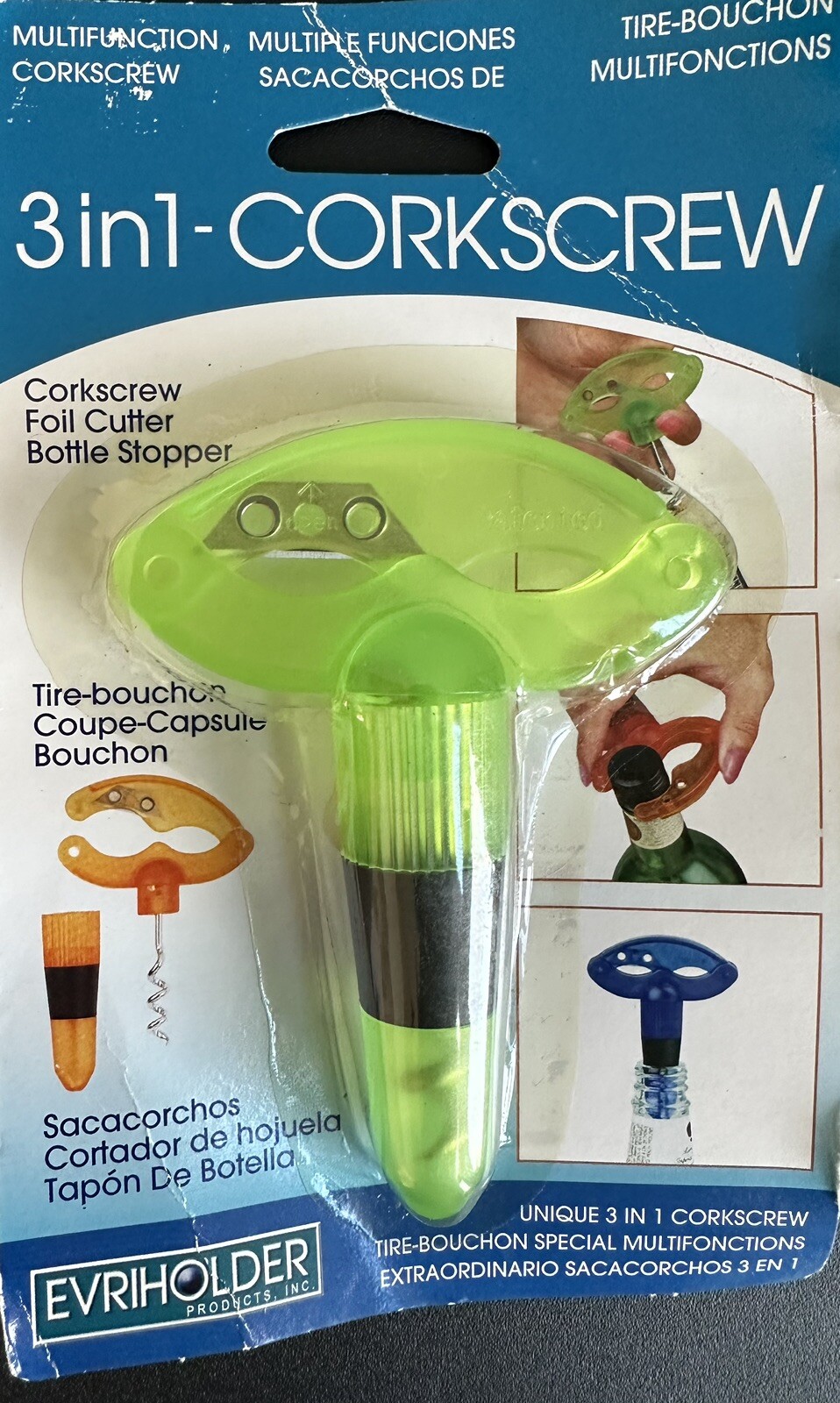 Evriholder 3-in-1 Corkscrew | eBay