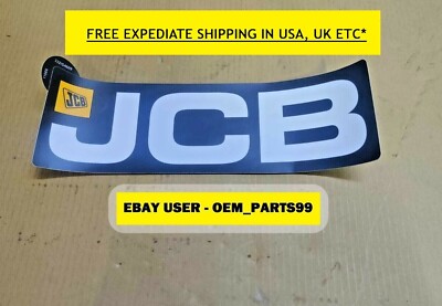 JCB Backhoe - Decal Artwork Sticker (350*109) Part No. 332/G4609 | eBay