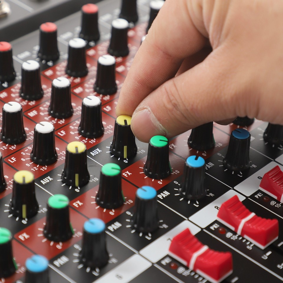 16 Channel Professional Powered Mixer Power Mixing 16 DSP USB Slot ...