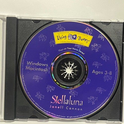 Stellaluna Living Books CD-ROM PC Game 1996 w/ User Guide UNTESTED | eBay