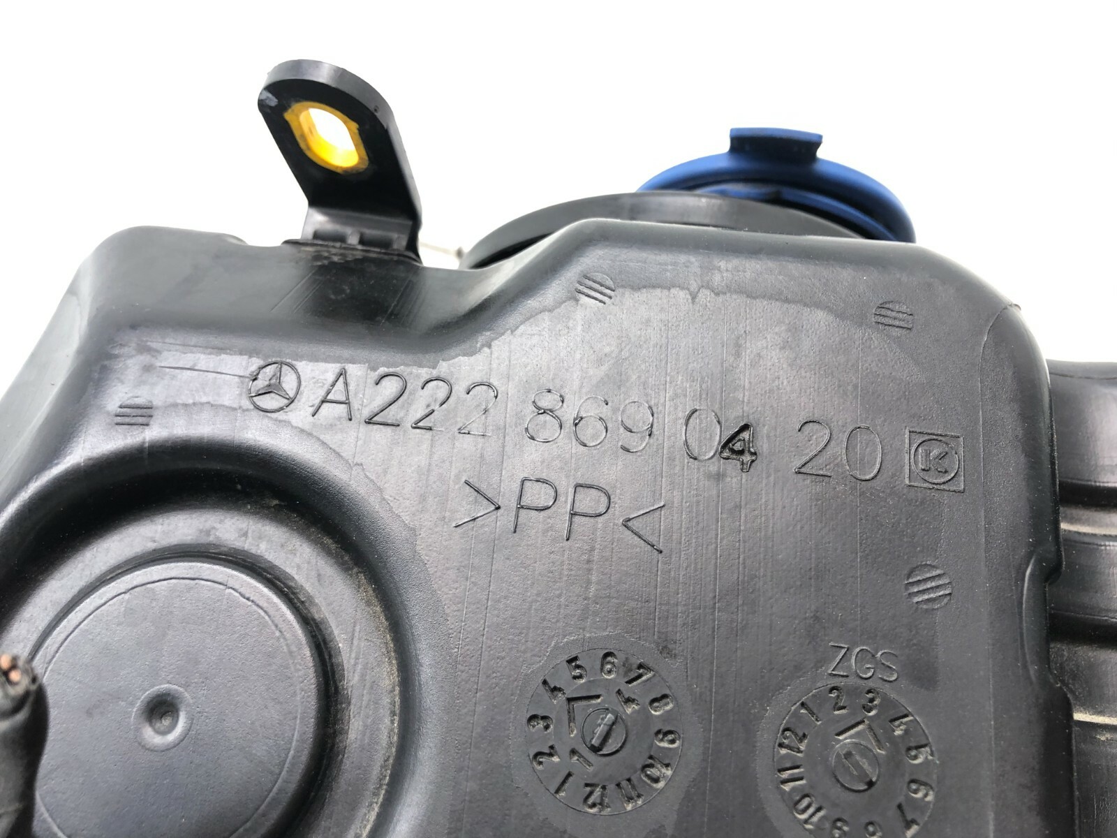 2014-2017 MERCEDES S550 V222 WINDSHIELD WASHER BOTTLE RESERVOIR TANK W ...