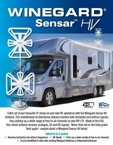 Retrofit Kit - Winegard FreeVision Sensar HV TV Antenna / RV Caravan ...