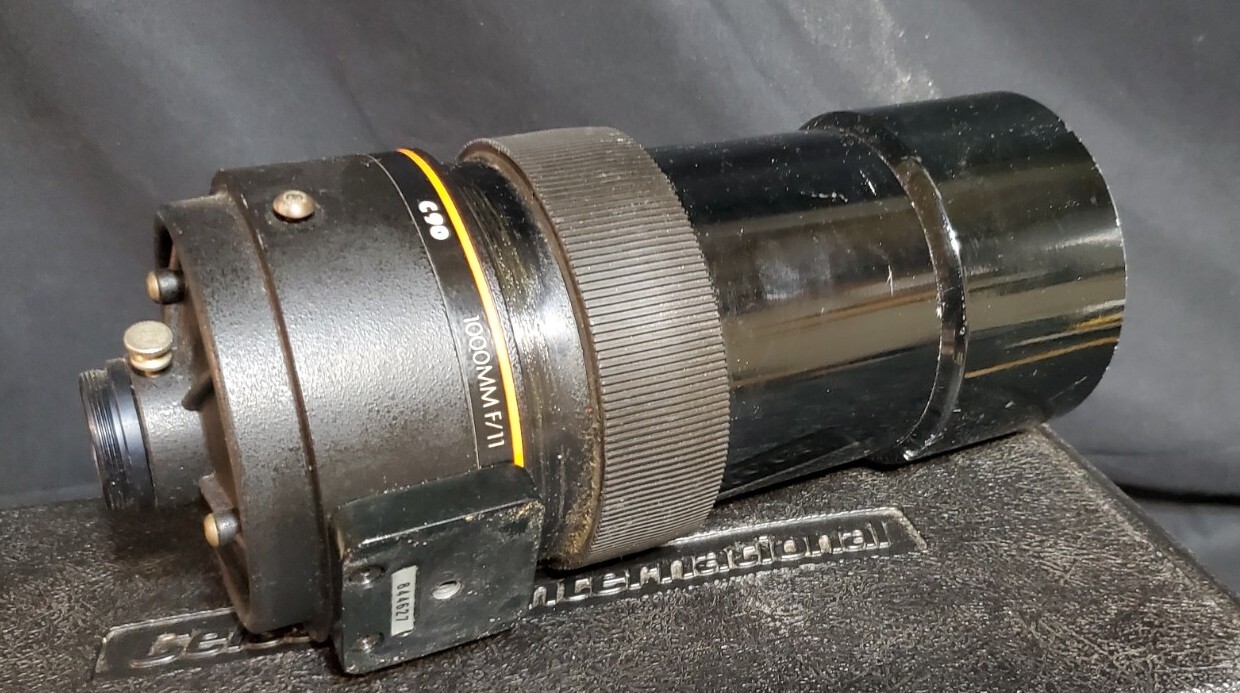 Vintage Celestron International C90 1000mm F/11 Telescope W/ Hard Case ...