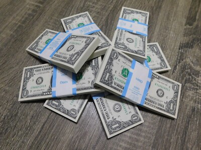 2021 U.S Lucky One $1 Dollar Bill Consecutive Serial # Banknote ...