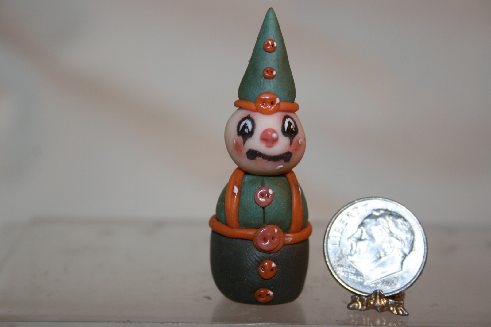 Miniature Dollhouse Hand Scultpred Doll w Dunce Cap Artist MR 1:12 | eBay