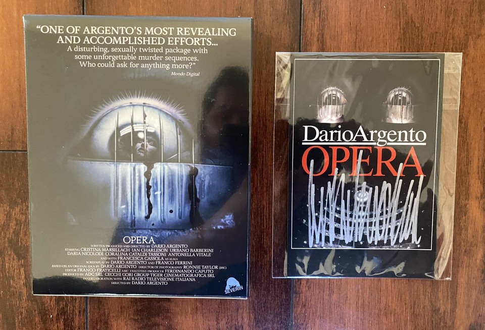 OPERA LE 5-DISC 4K UHD BLURAY SET - SEVERIN DARIO ARGENTO With SIGNED ...