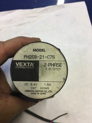 USED VEXTA 2-PHASE 1.8 DEG PER STEP STEPPING MOTOR PH268-21-C76 **FREE SHIPPING | eBay