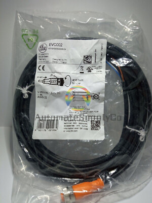 1PCS NEW IFM EVC002 Connector | eBay