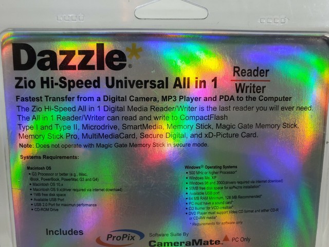 Dazzle Hi-speed Universal USB 10 in 1 Digital Media Reader/writer ...