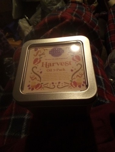 SCENTSY HARVEST OIL 3- PACK ESSENTIAL OIL TIN BUNDLE FOR DIFFUSER SOLD ...