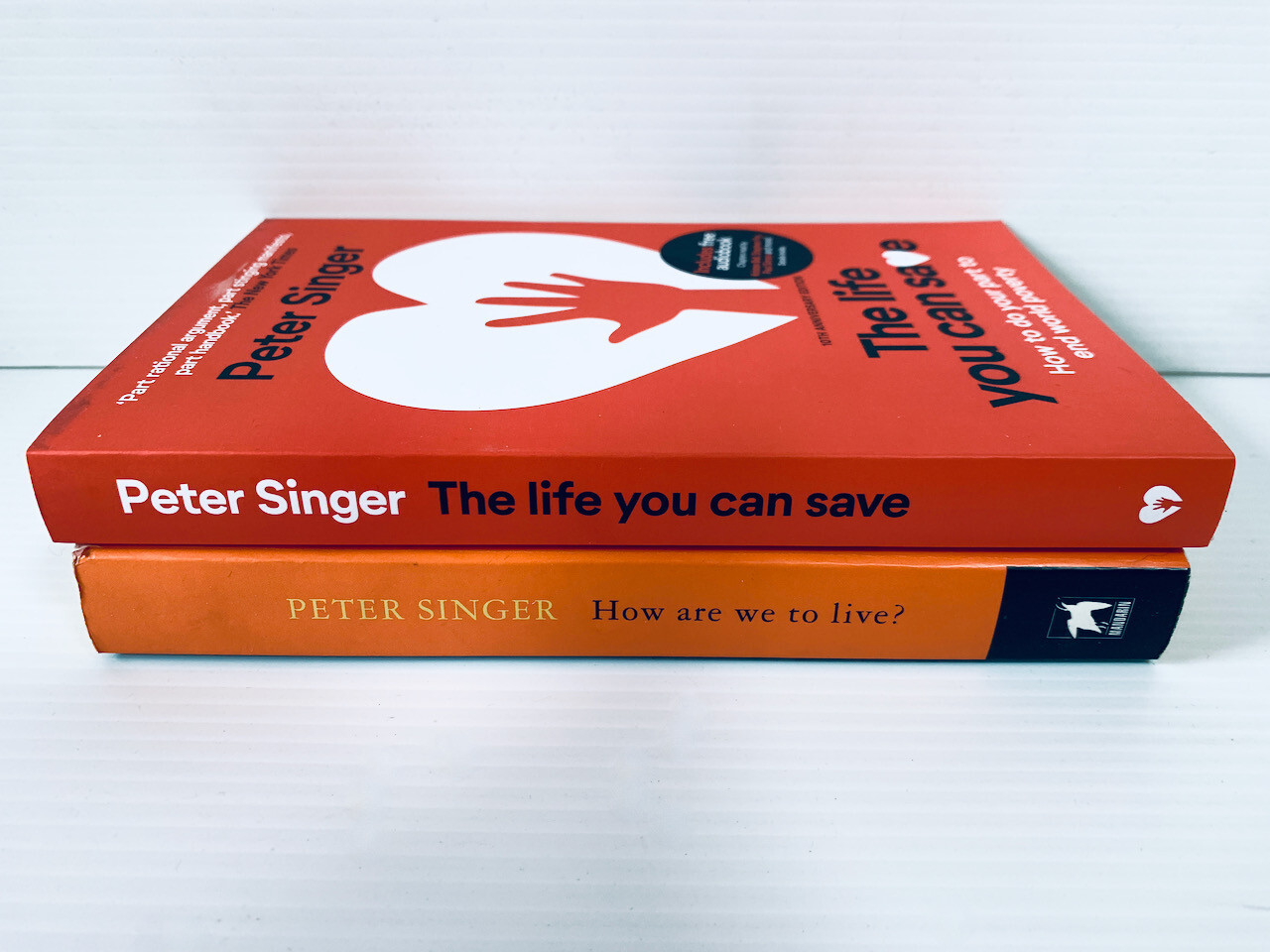 2 x Books by Peter Singer: The Life You Can Save + How Are We To Live ...