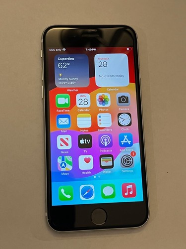 READ - iPhone SE 2nd Gen A2275 Unlocked 64GB White | eBay
