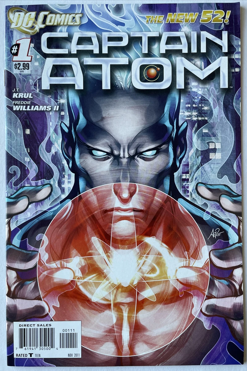 Captain Atom New 52 Cover