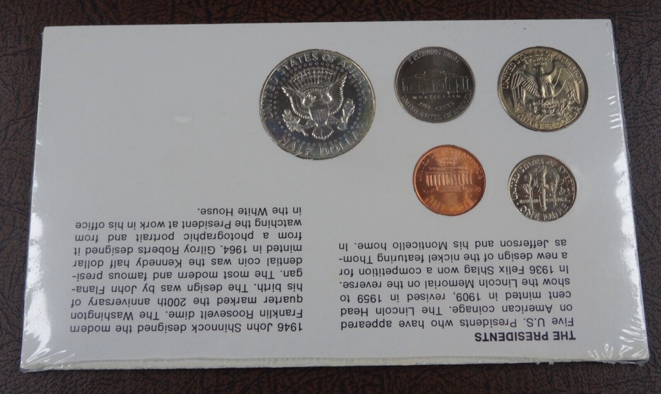 Americana Series The Presidents US 5 Coin Set Collection 40% Silver ...