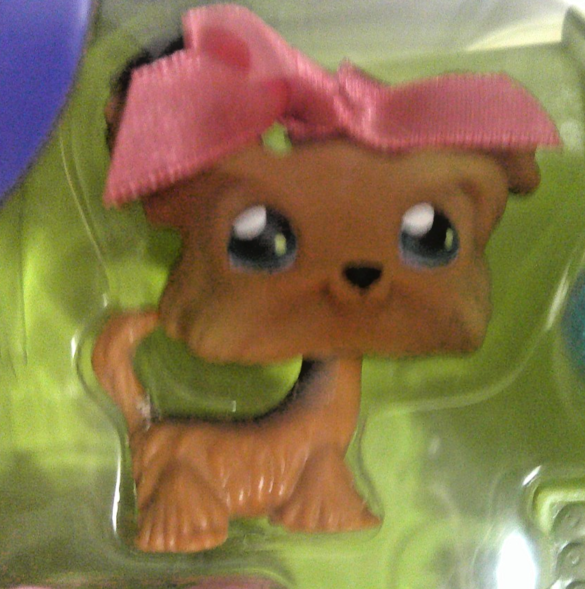 LITTLEST PET SHOP LOT OF 2 PORTABLE PETS #5 SIAMESE CAT #6 SHI TZU ...