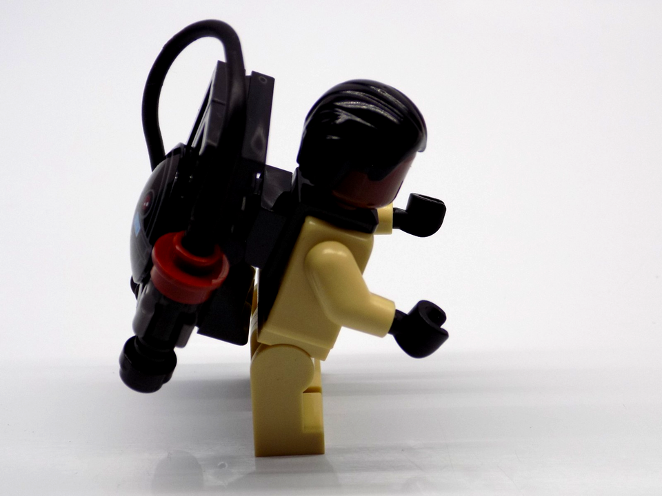 LEGO Ghostbusters Winston Zeddemore Minifigure {WASHED} Lot#53 | eBay