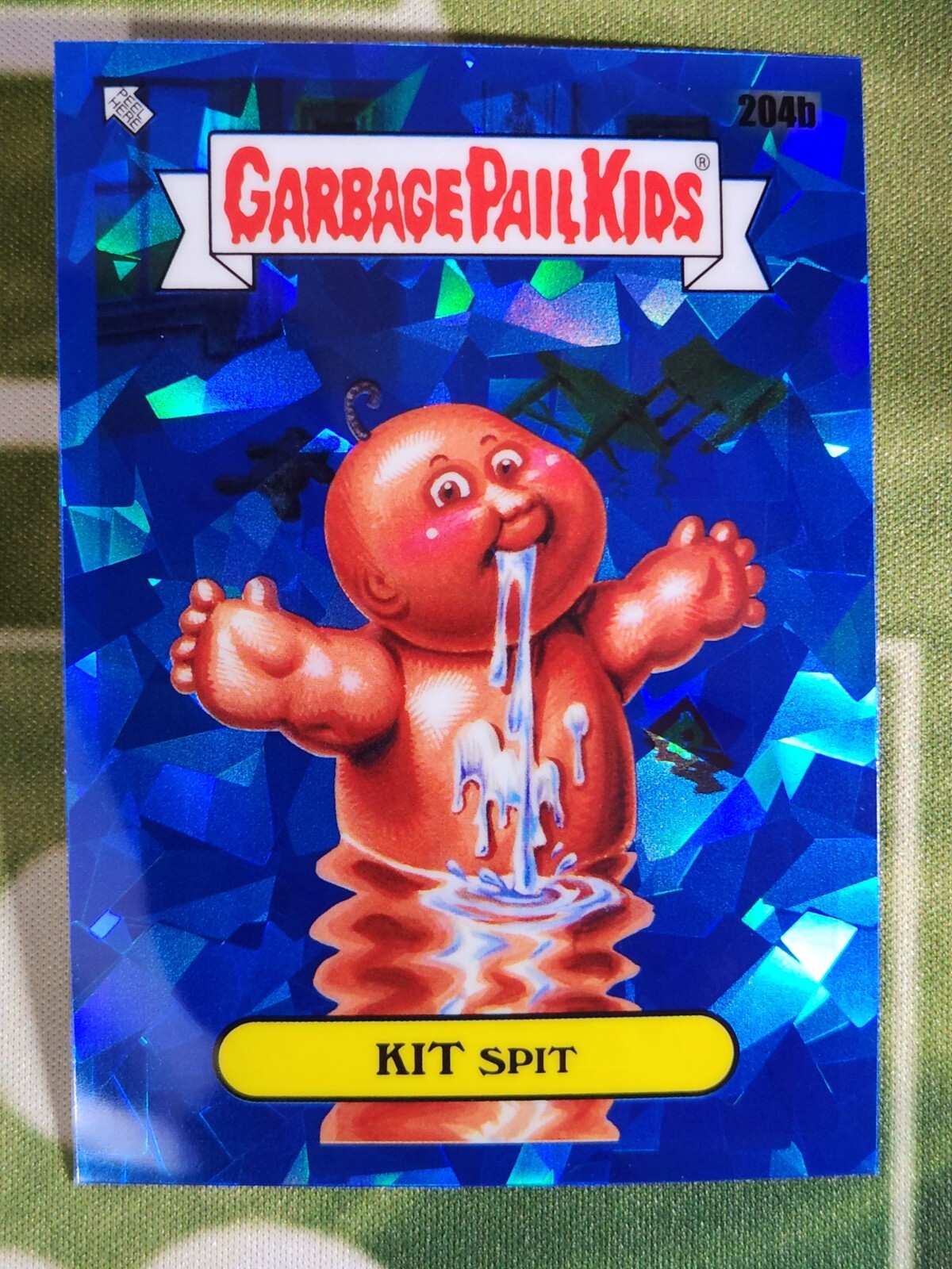 2022 Topps Garbage Pail Kids GPK SAPPHIRE KIT Spit #204b | eBay