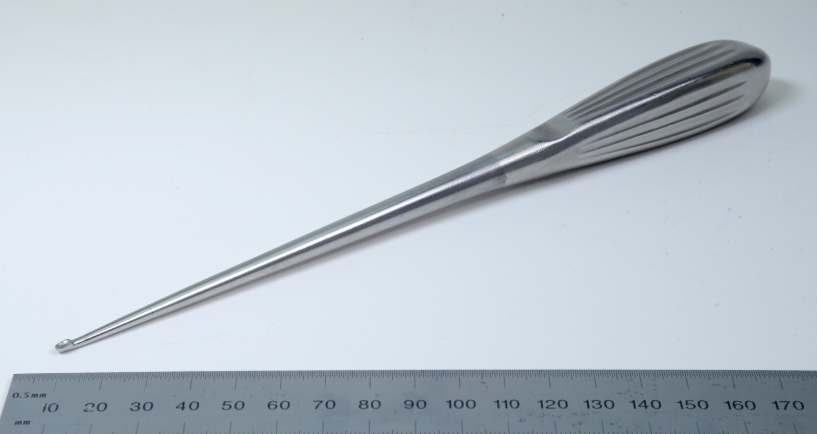 Zimmer #3675 Brun 9" Bone Curette 000 Stainless Steel Surgical | eBay