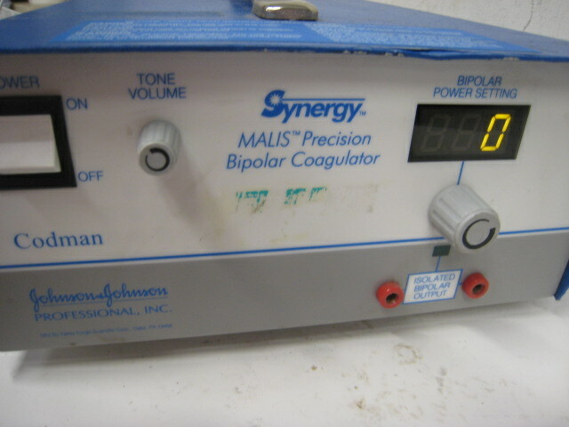 Codman Johnson & Johnson 80-1187 Synergy MALIS Precision Bipolar ...