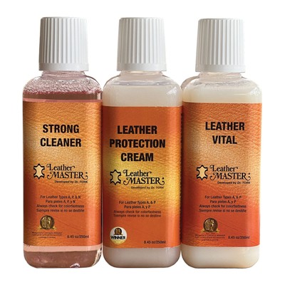 Leather Master Strong Leather Care Bundle - 250 ml Exceptional Leather ...