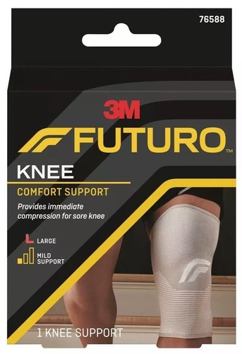 3M Futuro Comfort Lift Knee Support Size Large 76588 L Injury Brace All ...