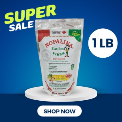 Nopalina 16 oz Flaxseed Plus Fiber, Omega 3-6-9 Supplement 890523000843 ...