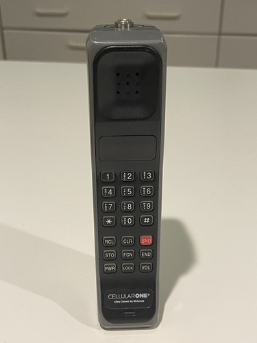 Vintage 1980s Cellular One Ultra Classic by Motorola Brick Phone | eBay ...