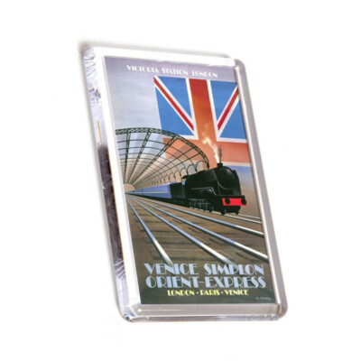 FRIDGE MAGNET - Vintage Travel - Venice Simplon Orient Express. London ...