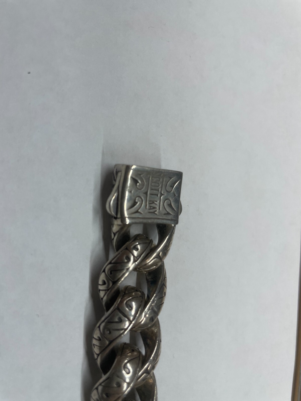 Scott Kay Chained Skull Unkaged Bracelet Sz 8.25” | eBay