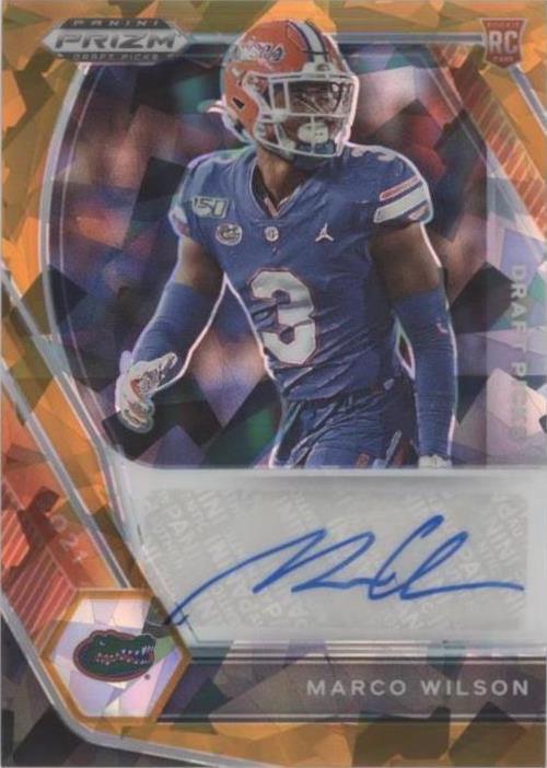 2021 Panini Prizm Draft Picks - Draft Picks Autographs Marco Wilson # ...