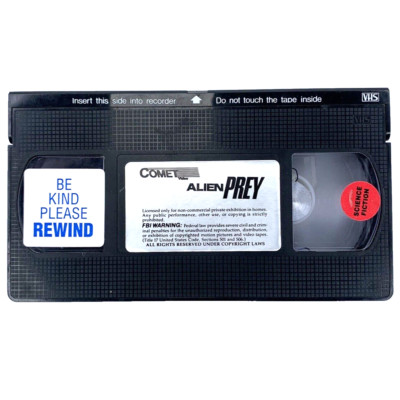 Alien Prey VHS (Prey 1977) Horror- Comet Video- Norman J Warren, Barry Stokes | eBay