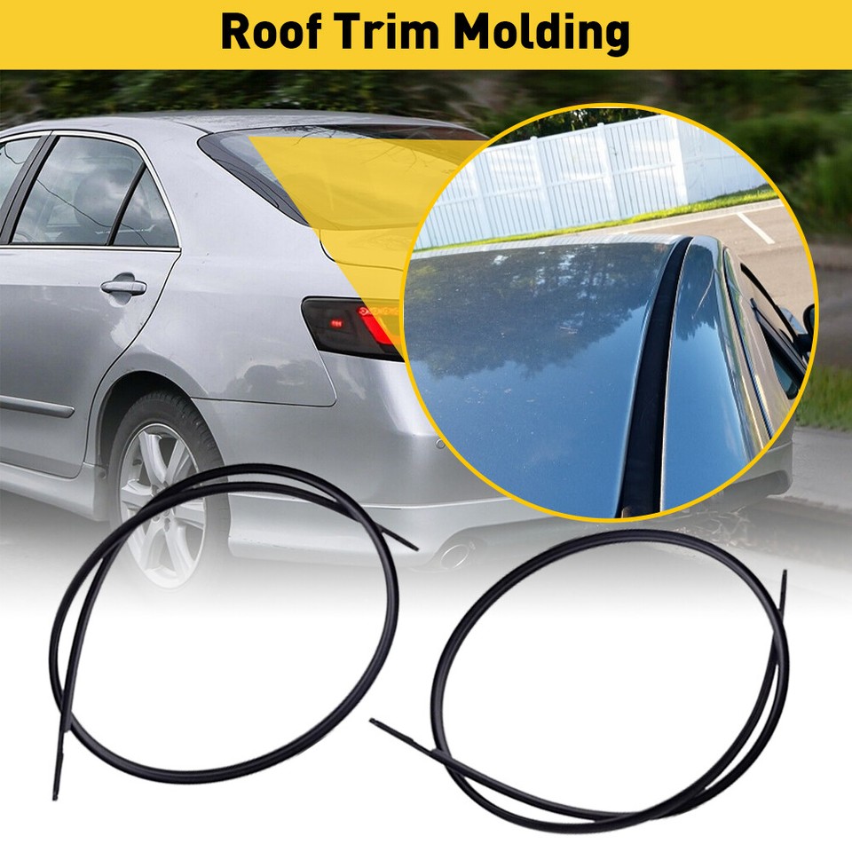 For Toyota Camry 75556-06030 75555-06030 2PC Roof Drip Molding Trim ...
