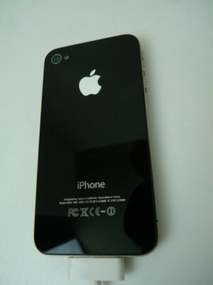 Apple iPhone 4s 8GB White Sprint Model A1332 black with box | eBay