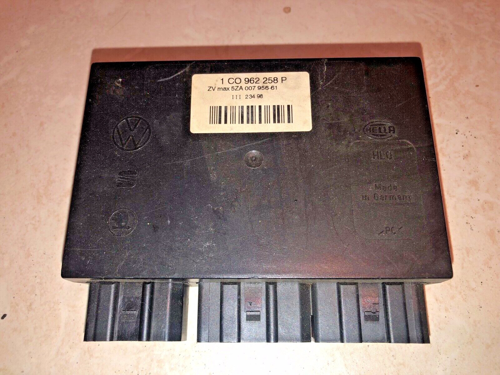 99 05 VOLKSWAGEN Golf Jetta Comfort Control Module 1j0 962 258 P for ...