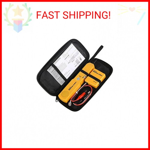 Wire Tracer Tone Generator and Probe Kit - Network Cable Continuity ...