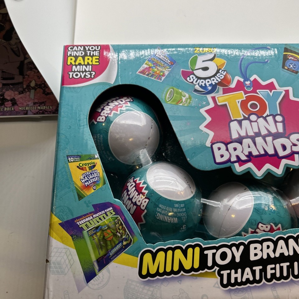 Zuru 5 Surprise Toy Series 1 Mini Brands Ball Capsule 5 Pack Brand New ...