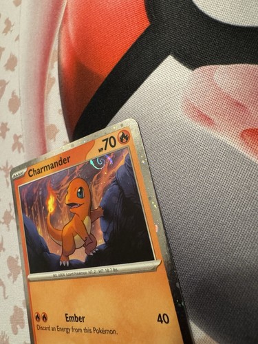 Pokémon S&V 151 Charmander SVP047 047 Poster Promo NM HD SWIRL 🌀🍥😵‍💫 | eBay