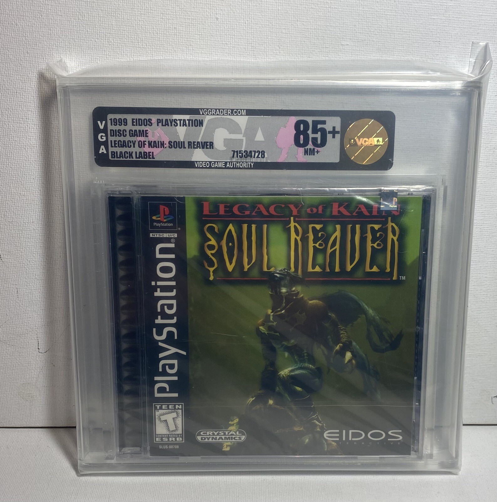 Legacy of Kain: Soul Reaver (Sony PlayStation 1, 1999) PS1 VGA 85 ...