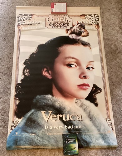 Charlie and The Chocolate Factory Veruca Salt Bad Nut Poster 72x44 ...