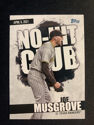 JOE MUSGROVE NHC-23 - 2022 TOPPS SERIES 2 - INSERT NO HIT CLUB | eBay
